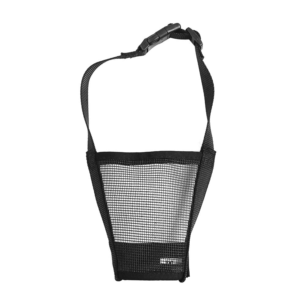 Adjustable Nylon Mesh Pet Dog Puppy Safety Muzzle Mouth for Stopping ...