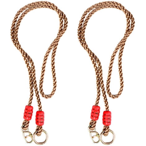 Adjustable Nylon Swing Rope, Children's Tree Rope Swing Carabiner Rope ...