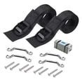 Adjustable Nylon Tie Down Straps with Alloy Buckles Strong Ratchets ...