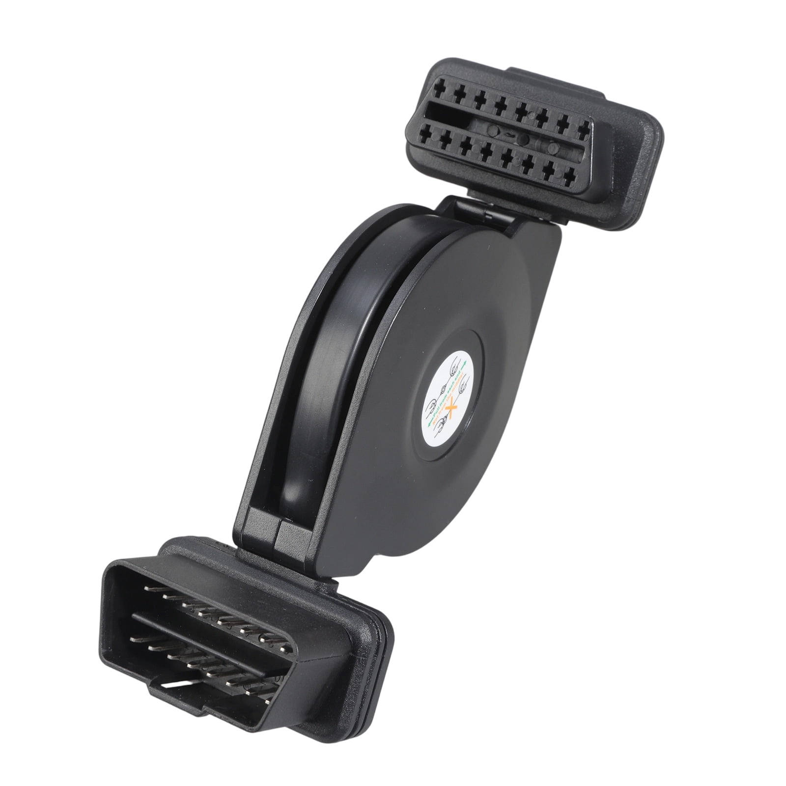Adjustable OBD2s Male-Female Flat Cable 16Pin Connector For Car ...