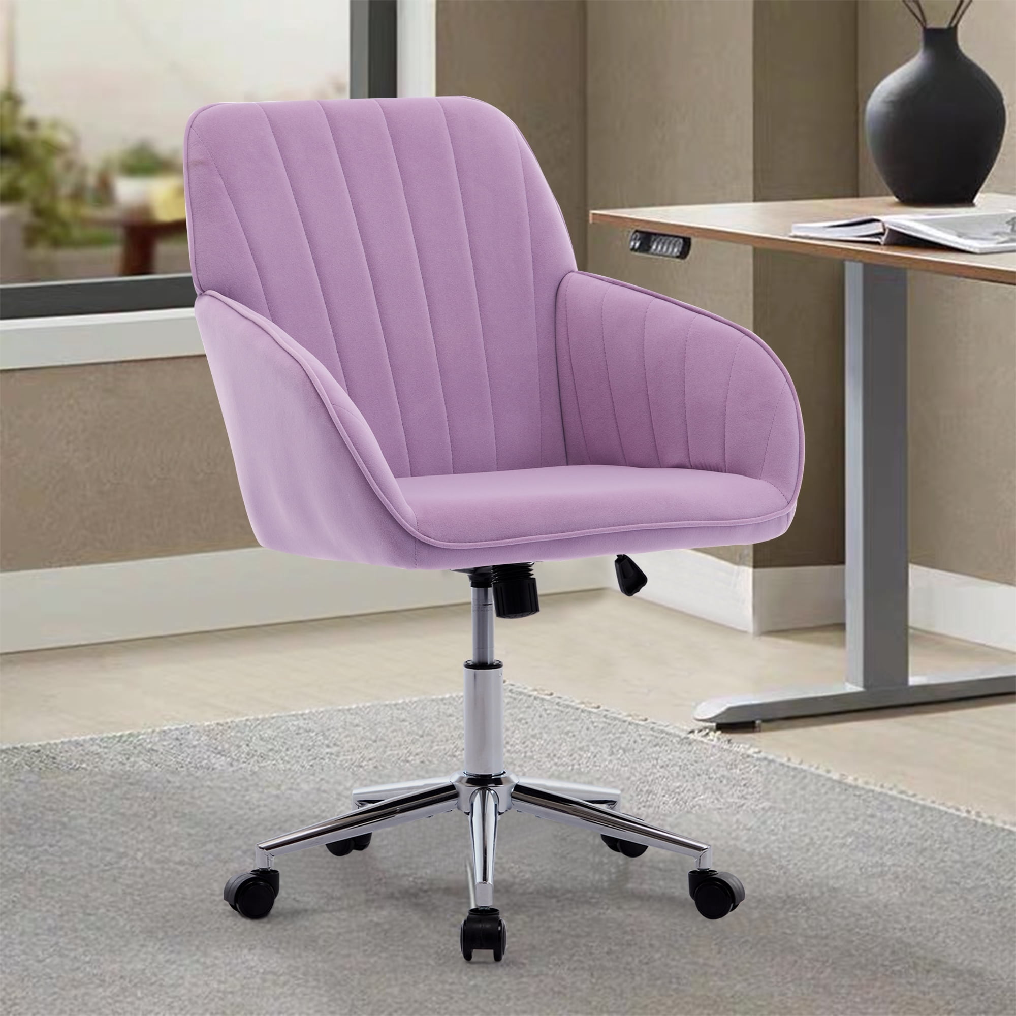 Adjustable Office Chair, Home Bedroom, Ergonomic Swivel Chair, Backrest ...