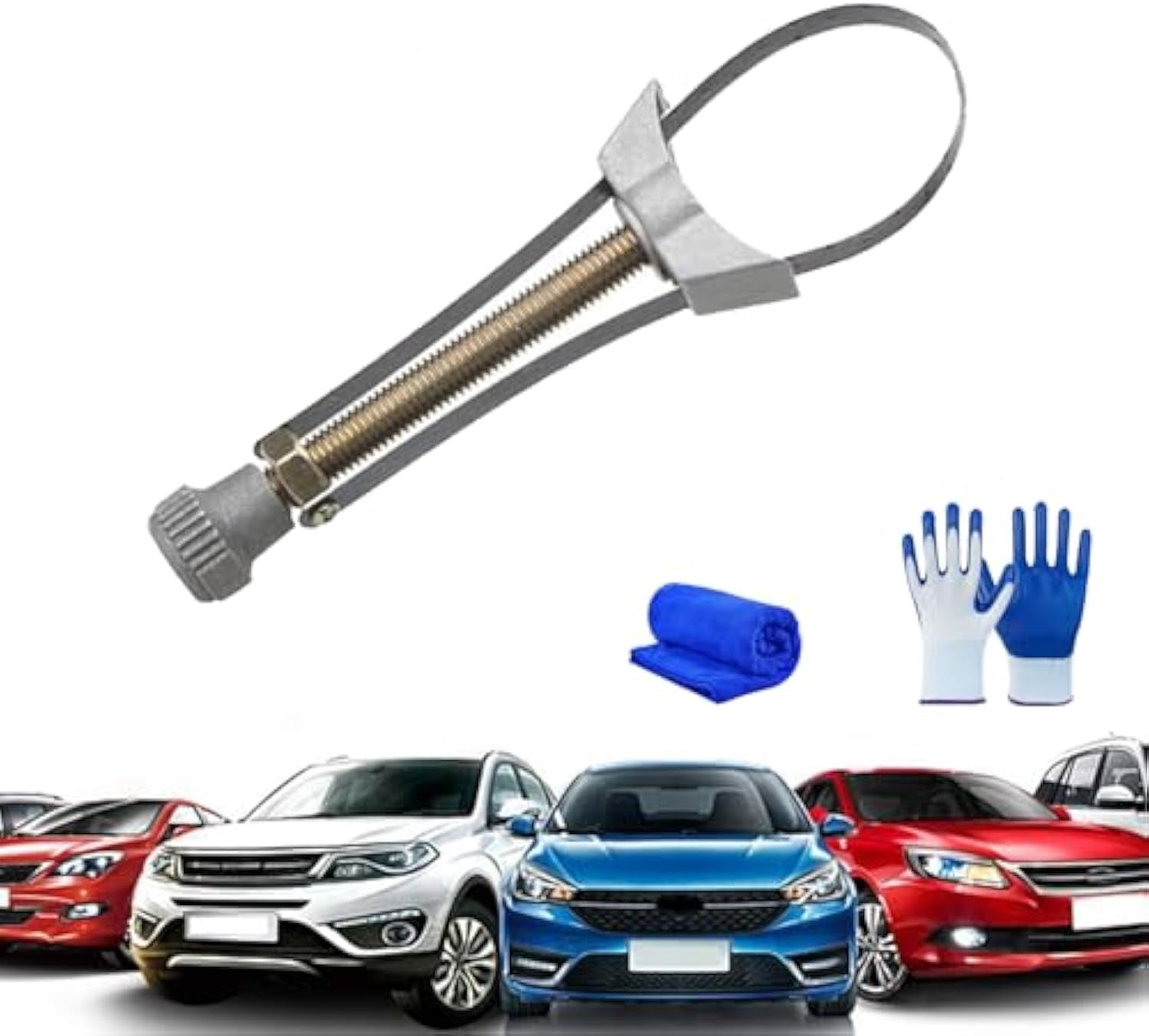 Adjustable Oil Filter Wrench, Automobile Diameter Adjustable Oil Filter ...
