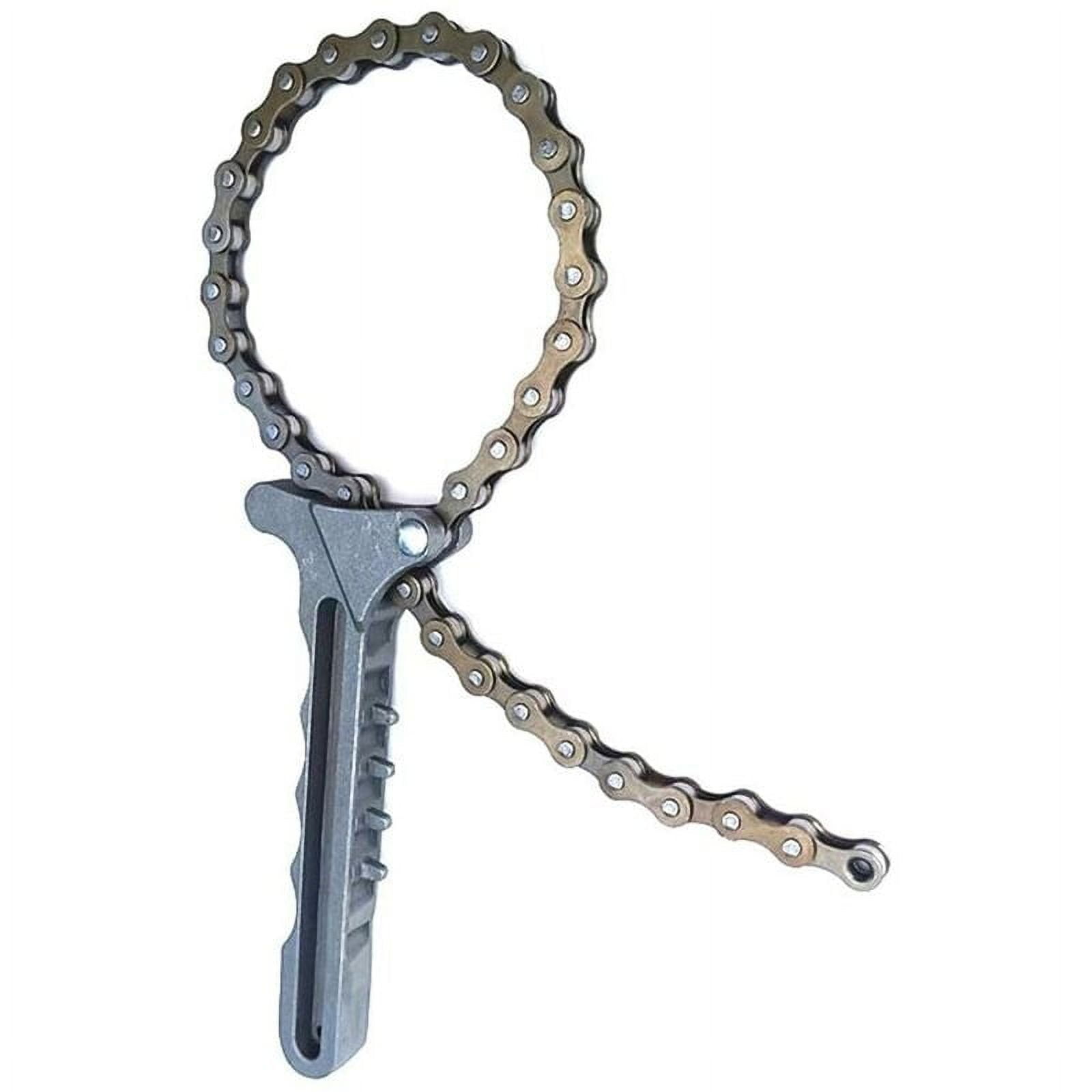 Adjustable Oil Filter Wrench - Chain Wrench - Oil Filter Puller - Oil ...