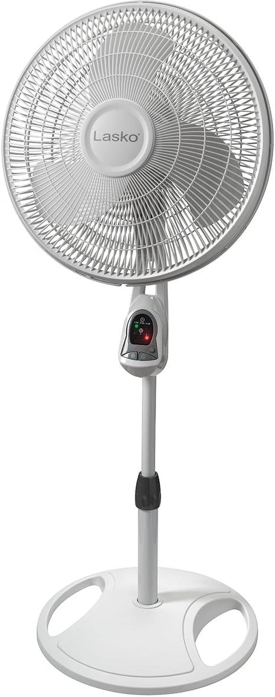 Adjustable Oscillating Pedestal Stand Fan with Timer and Remote for ...