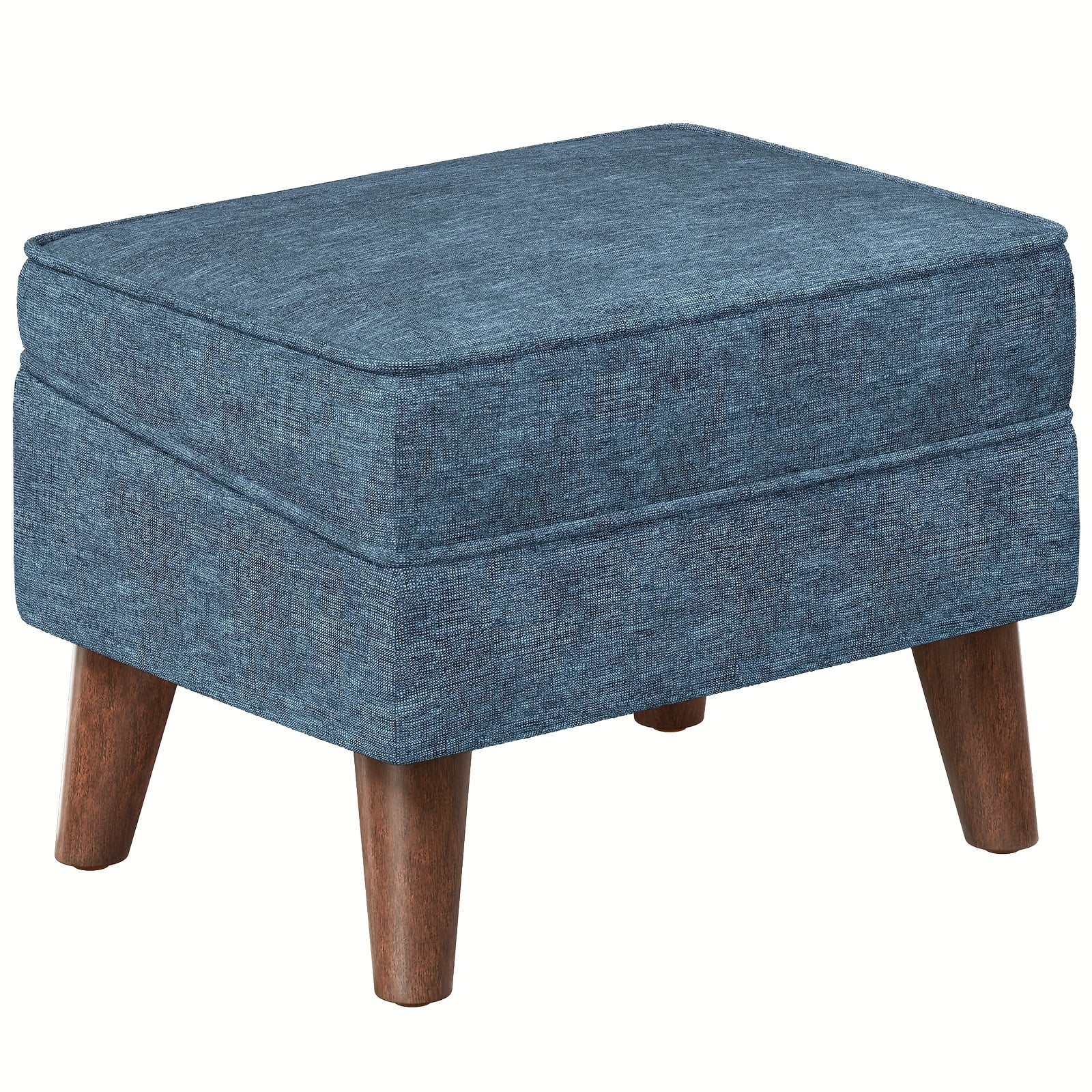 Adjustable Ottoman Foot Rest, Modern Footstool With Storage For Living ...