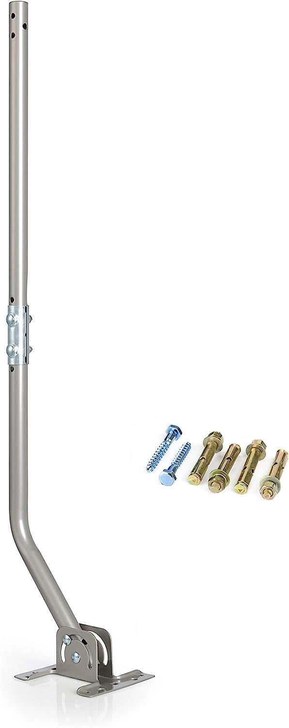 Adjustable Outdoor / Attic Antenna Mounting Pole - Universal J Pipe ...