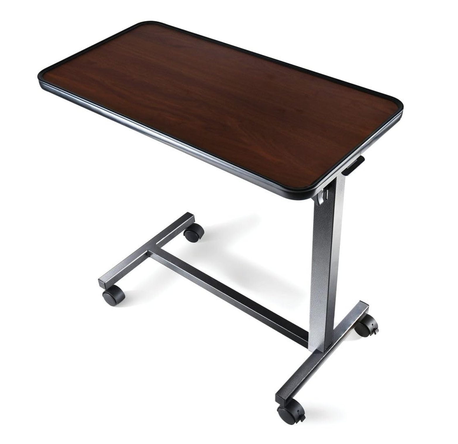 Adjustable Overbed Bedside Table with Wheels Bed Desk Over Bed Table ...