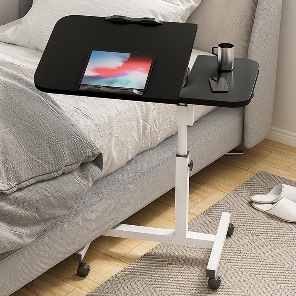 Adjustable Overbed Table, Rolling Cart Tilting Sofa Laptop Stands ...