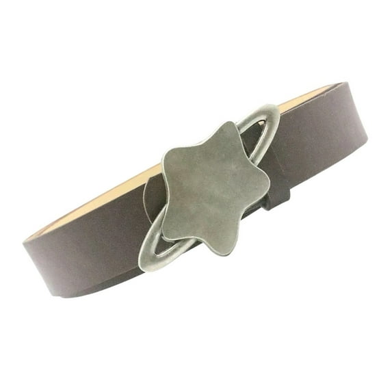 Adjustable PU Leather Belt Elegant Waistband Pants Trousers Decor with ...