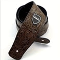 Adjustable PU Leather Guitar Strap for Acoustic Electric & Bass Guitar ...
