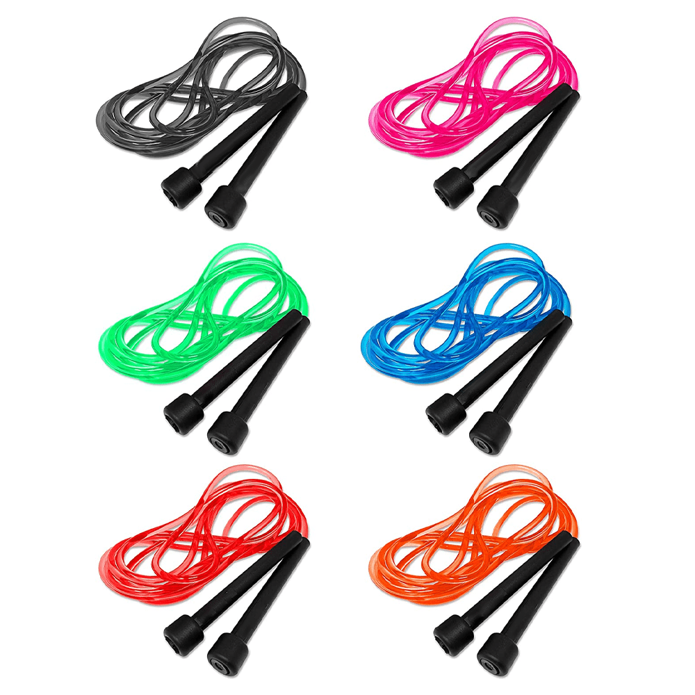 Adjustable PVC Jump Rope - Perfect for Cardio Fitness - Versatile for ...