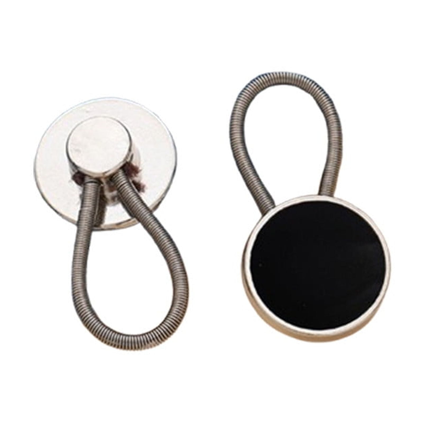 Adjustable Pant Waistband Extender Buttons | No-Sew Elastic Button ...
