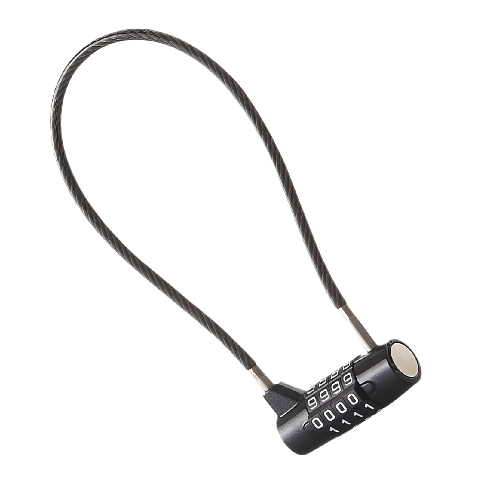 Adjustable Passwords Combination Lock Featuring Flexible Steel Cable ...