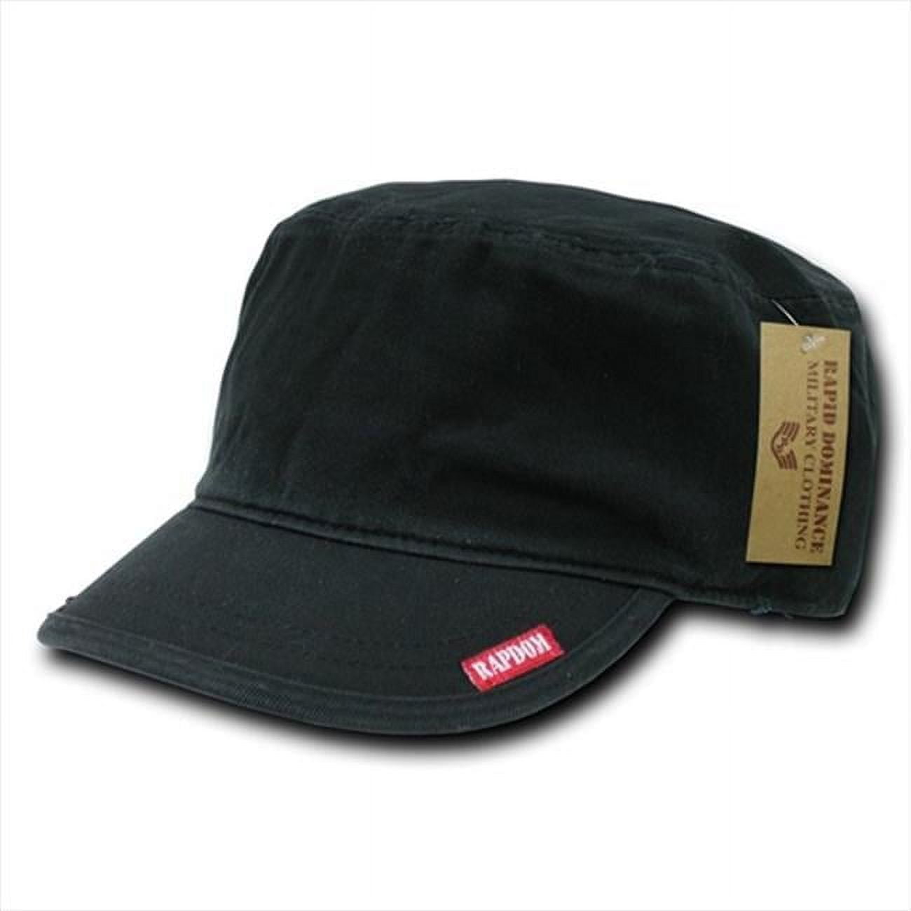 Rapid Dominance R04 - Adjustable Patrol Fatique Caps-Black - Walmart.com