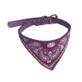Adjustable Pet Bandana for Dogs and Cats, Washable Triangle Scarf ...