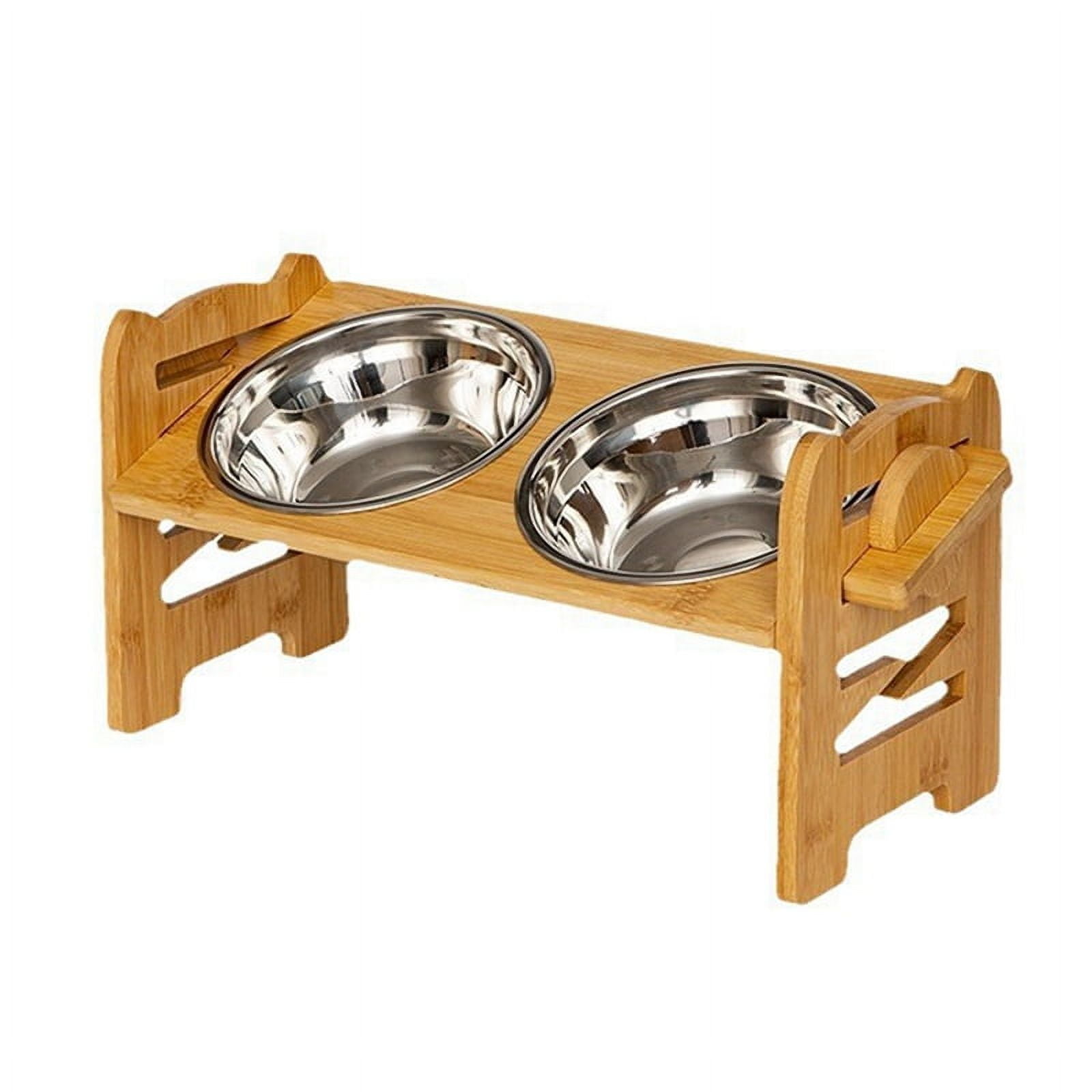 Adjustable Pet Bowl Stand Feeding Cat Food Dog for Small Dogs and Cats ...