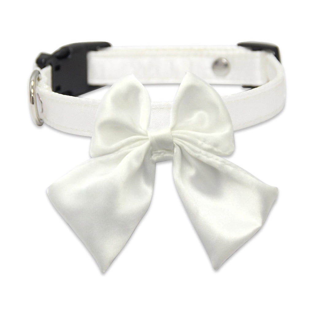 Adjustable Pet Collar Large Bowknot Adjustable Pet Collar for Small ...