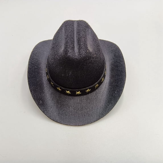 Adjustable Pet Cowboy Hat for Small Dogs and Cats, Felt Western Style ...