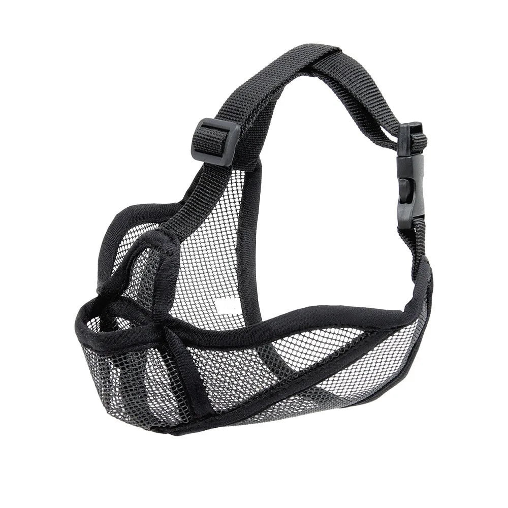Adjustable Pet Dog Mask Anti-biting Prevent Accidental Eating Bulldog ...