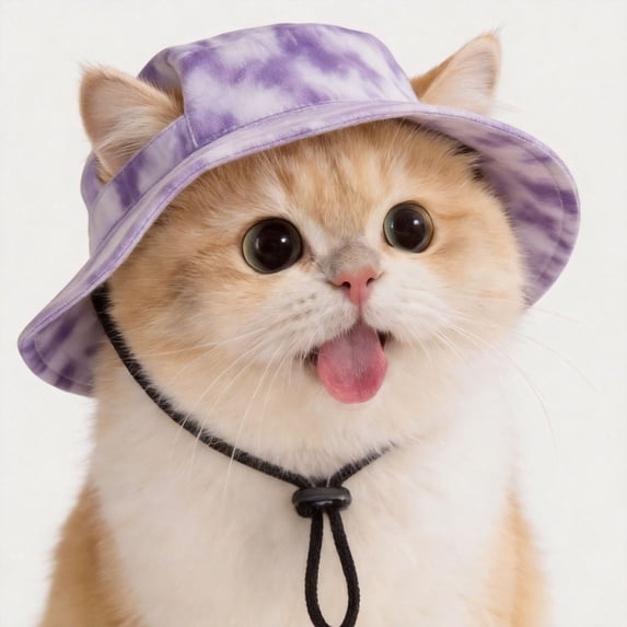Adjustable Pet Fisherman Sun Hat, Breathable Lightweight Outdoor Sun ...