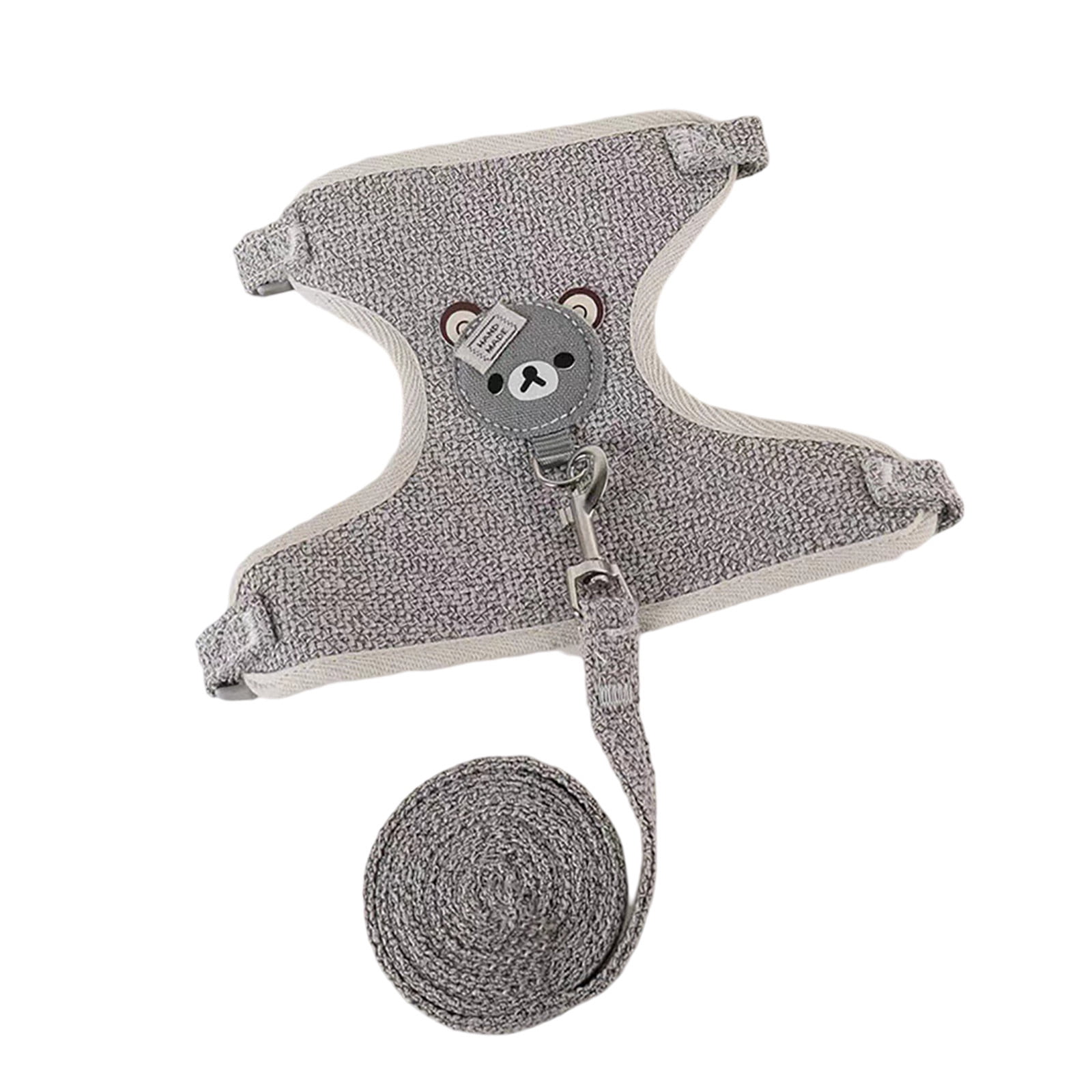 Adjustable Pet Harness and Leash Set for Small Dogs Cats Rabbits Secure ...