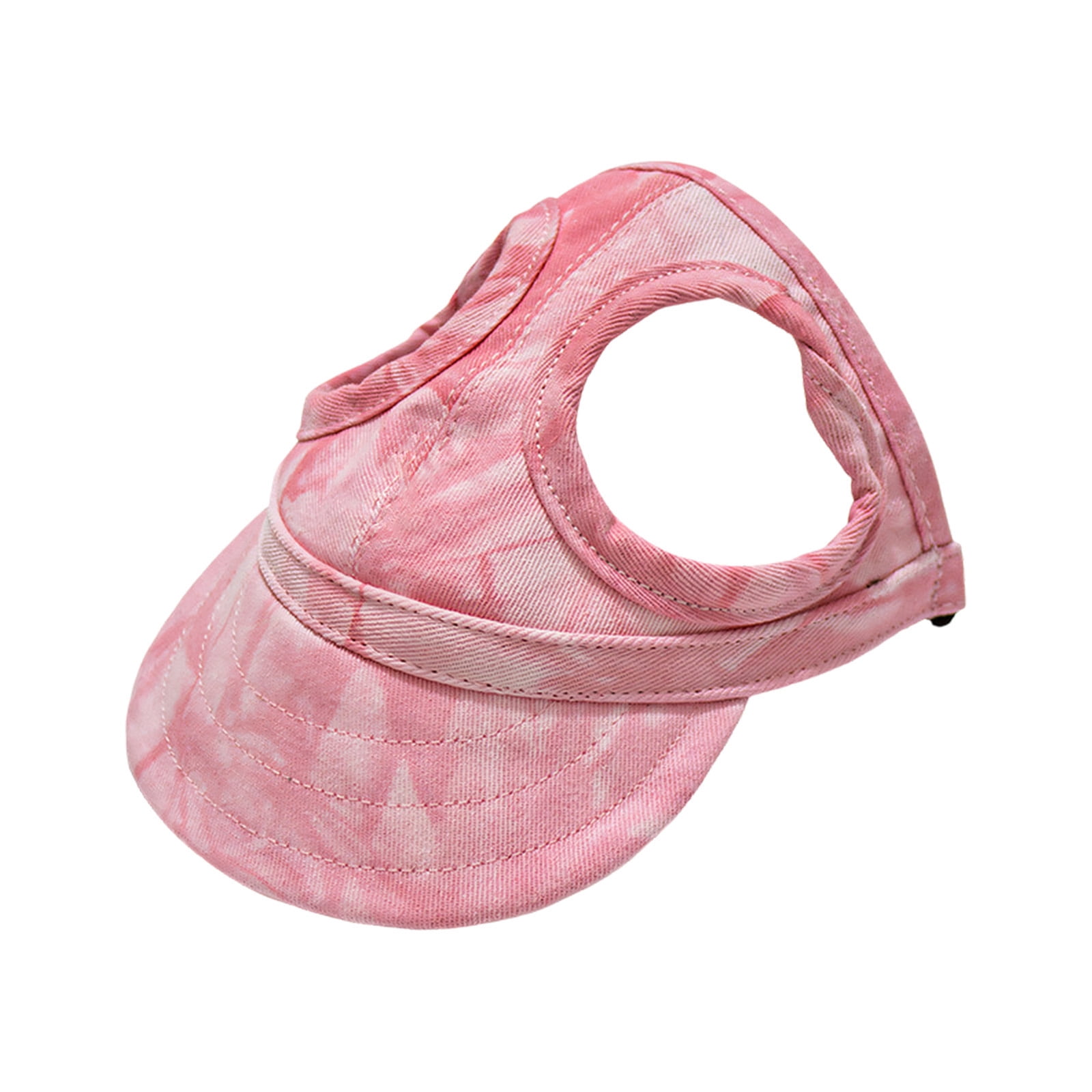 Adjustable Pet Sun Hat Breathable Fabric With Ear Holes For Outdoor And ...