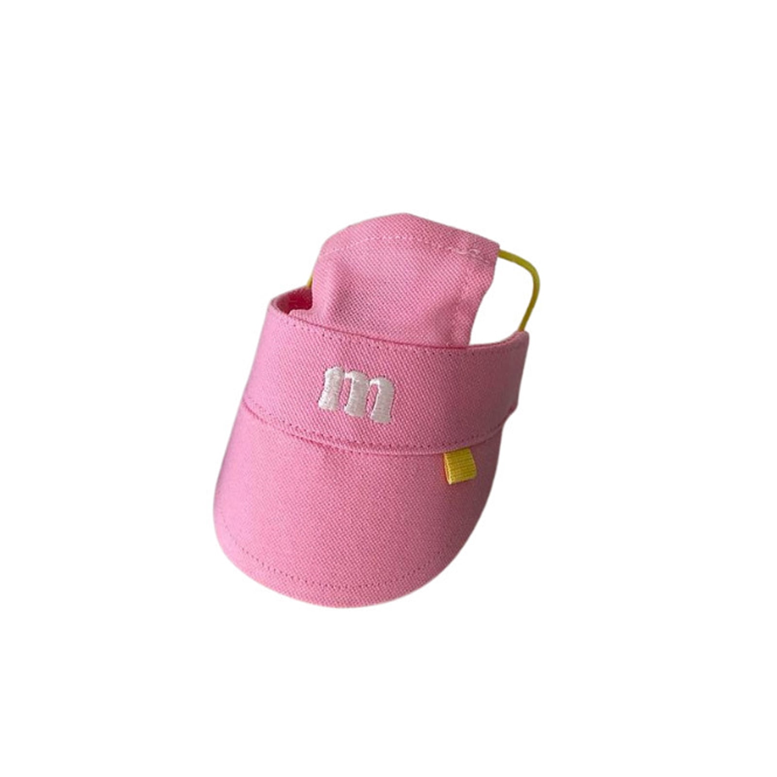 Adjustable Pet Sun Hat with Embroidered Letter, Breathable Baseball for ...