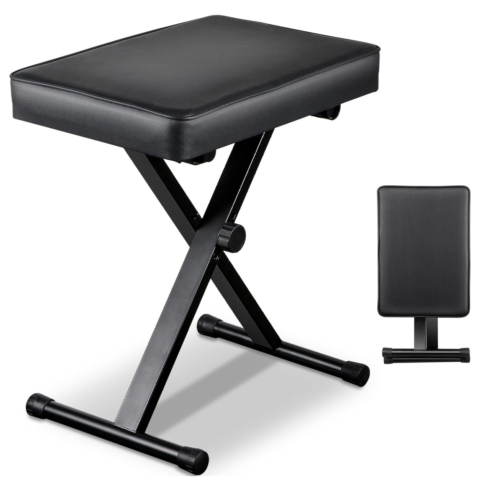 Adjustable Piano Padded Keyboard X-Style Piano Stool Guitar Chair Piano ...
