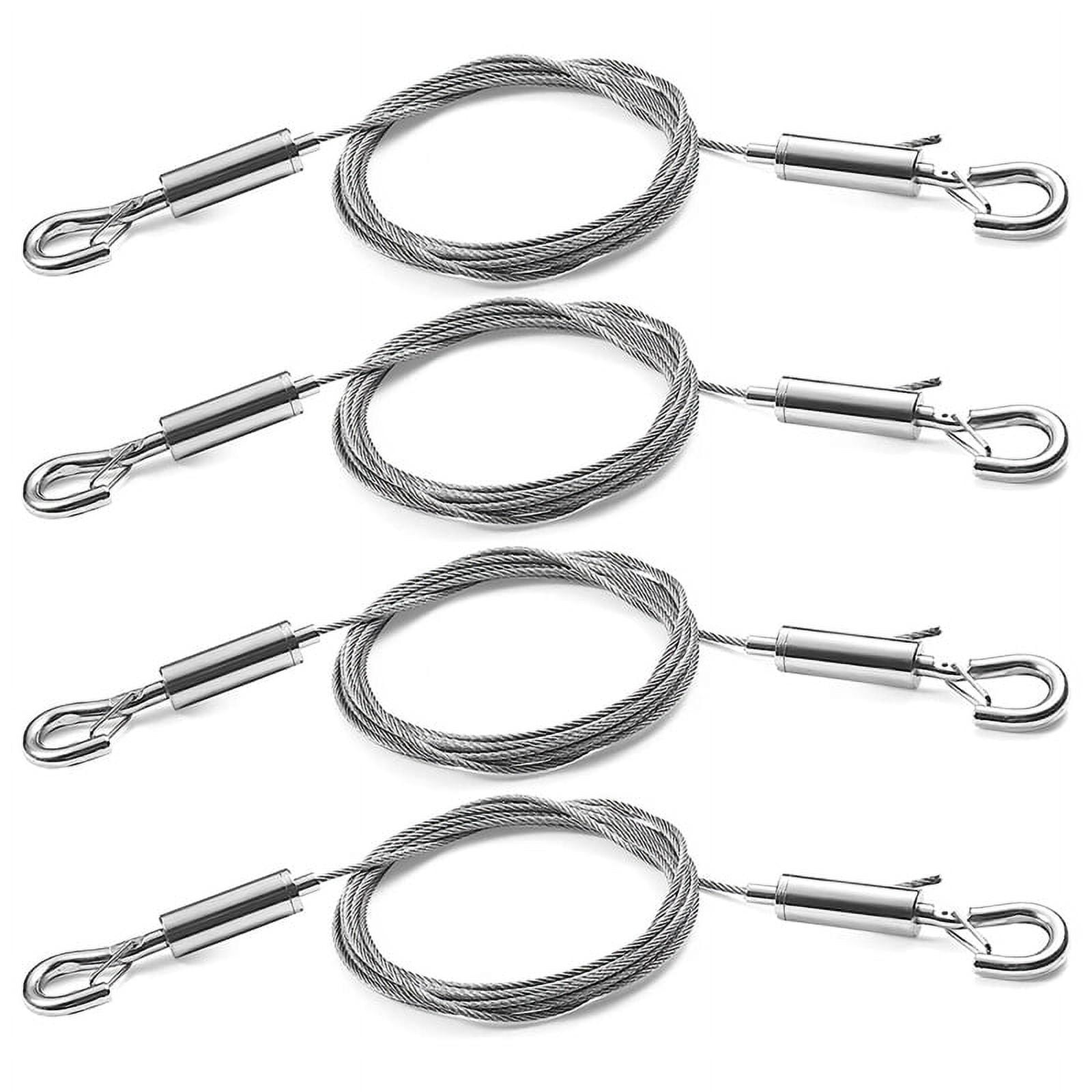 Adjustable Picture Hanging Wire 4PCS Mirror Frame Kit - Heavy Duty ...