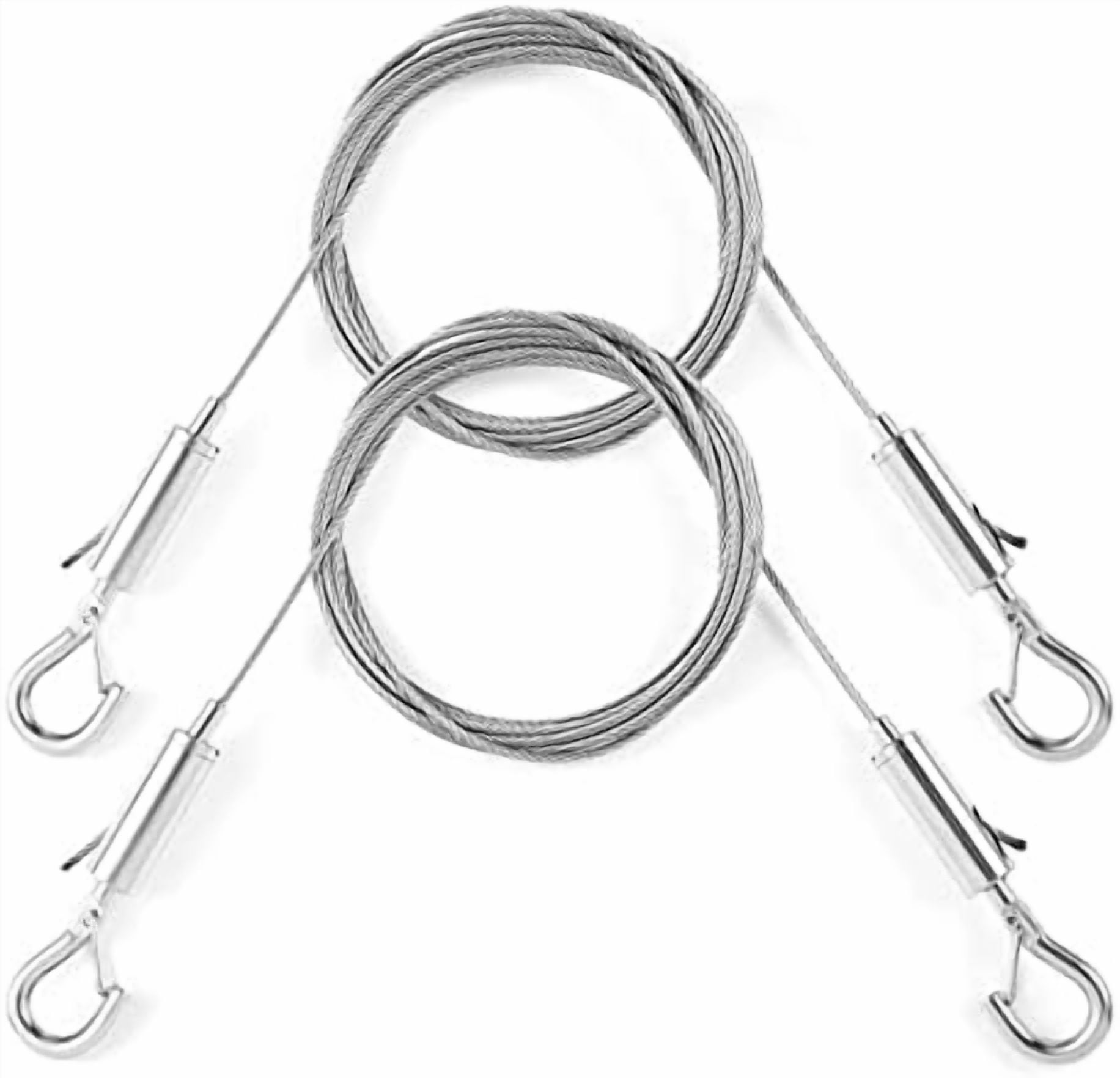 Adjustable Picture Hanging Wire Kit,Heavy Duty Hardware for Hanging ...