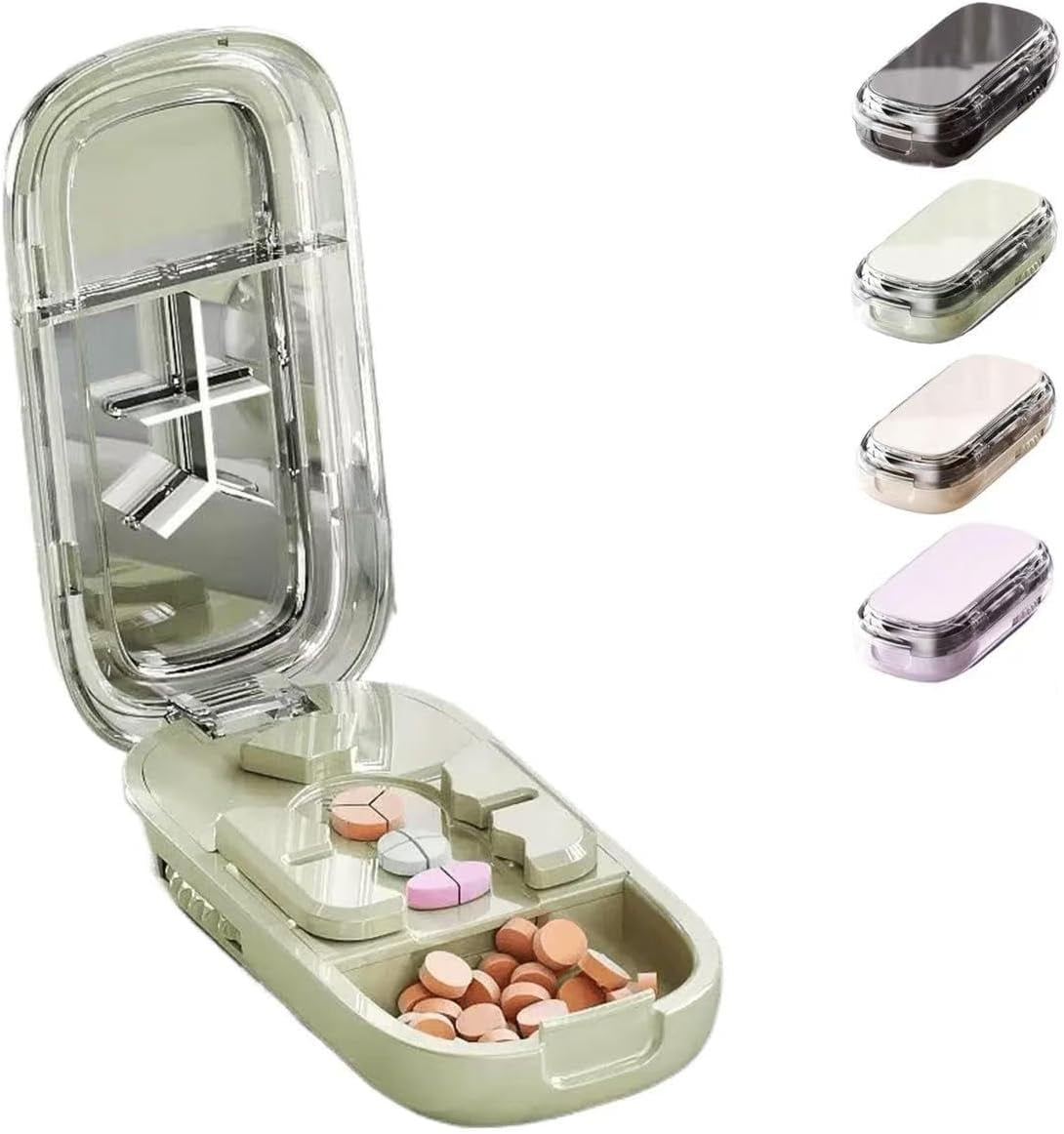 Adjustable Pill Cutter Splitter, 2025 New Accurate Alignment Pills ...