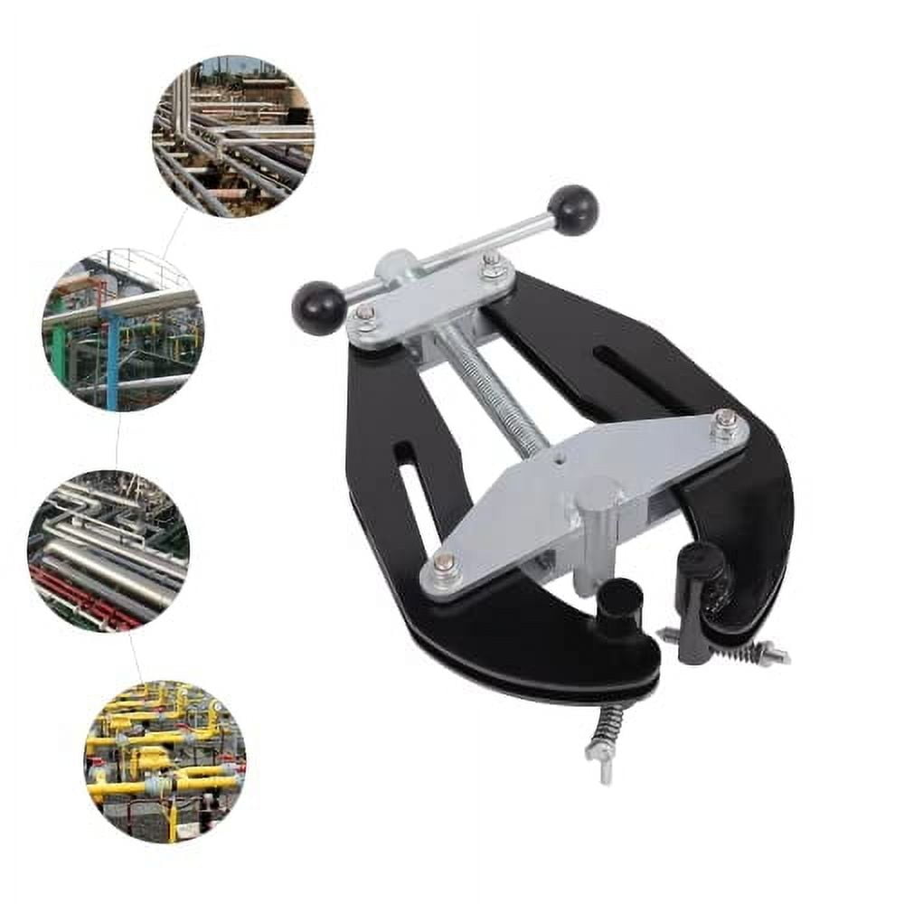 Adjustable Pipe Clamp, 2 to 6 in Steel Pipe Alignment Tool High ...