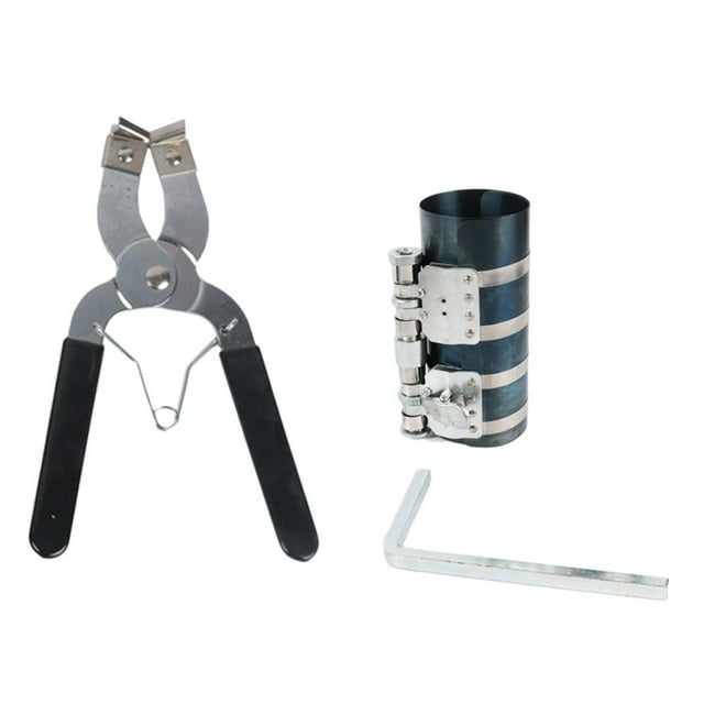 Adjustable Piston Ring Compressor Tool Piston Ring Pliers Compressor ...