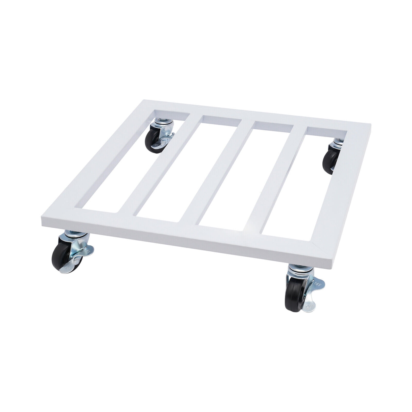 Adjustable Plant Caddy Rolling Stand Garden Trolley Moving Planter ...