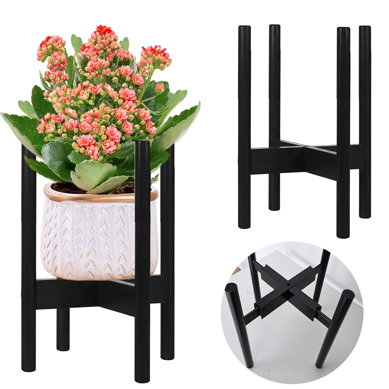 Adjustable Plant Stand Indoor Flower Pot Holder, Expandable Display ...