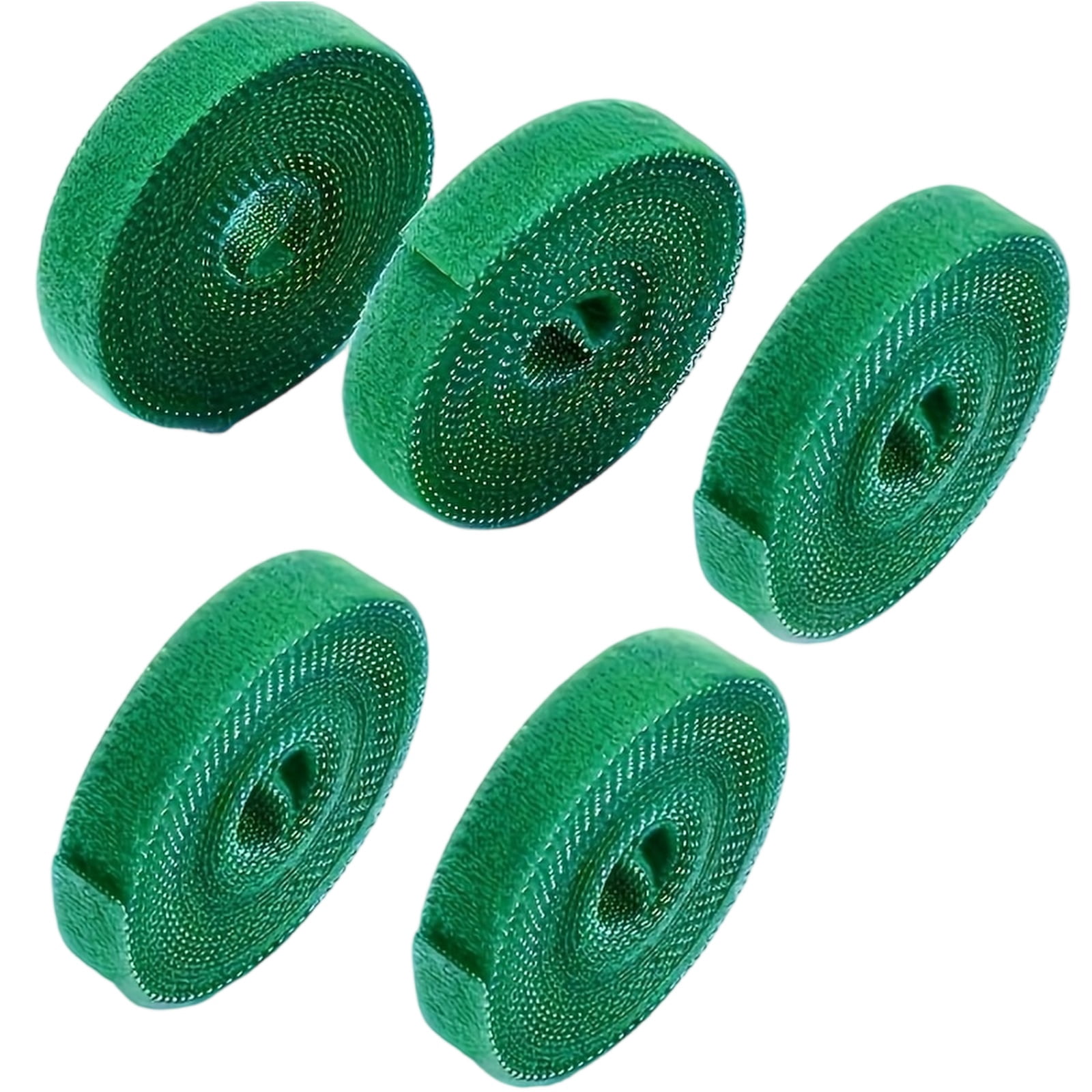 Adjustable Plant Tie Straps – Reusable Green Velcro Garden Ties for ...