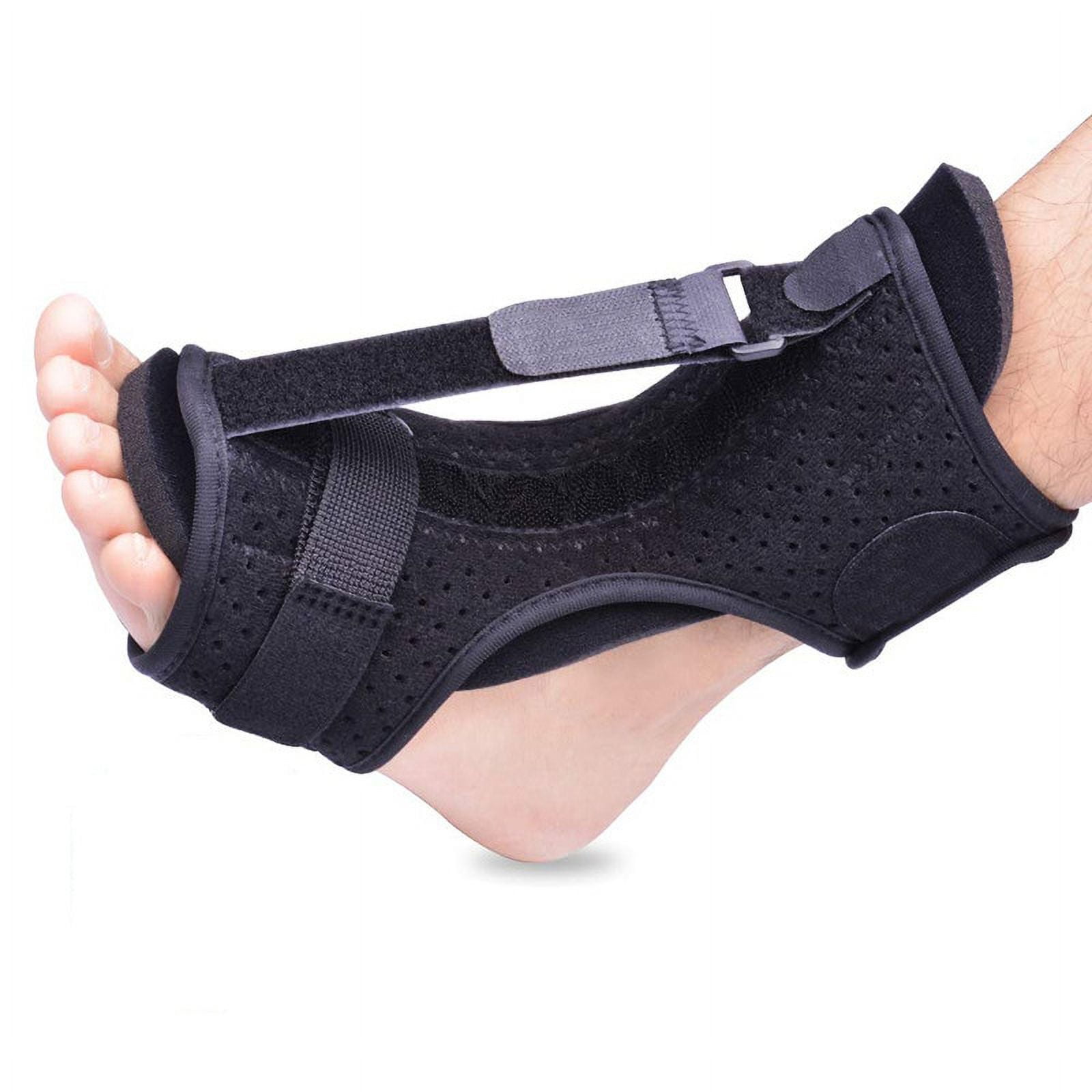 Adjustable Plantar Fasciitis Night Splint Foot Drop Orthosis Stabilizer ...