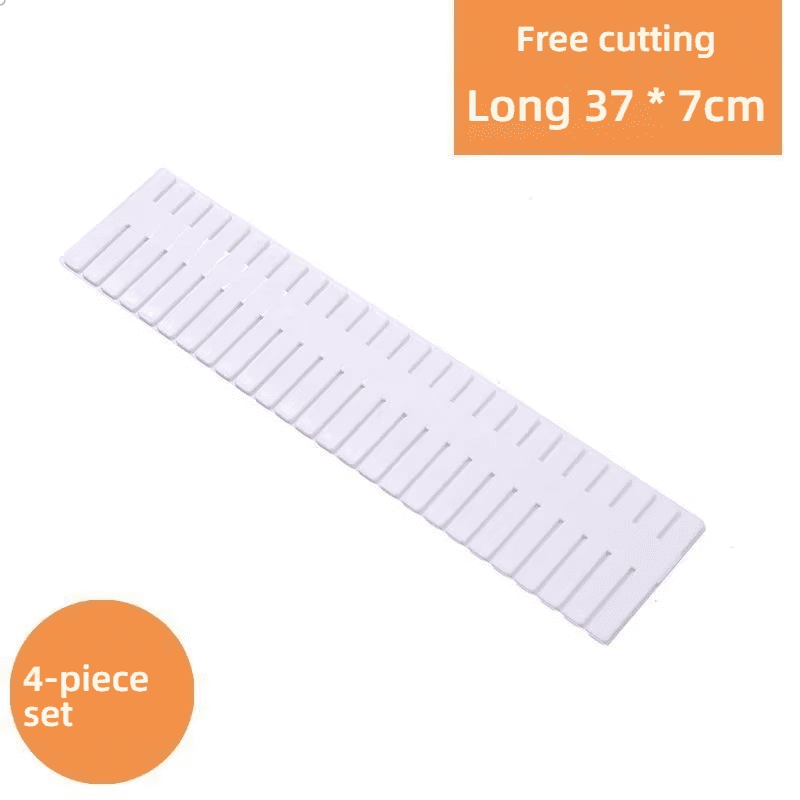 Adjustable Plastic Drawer Storage Dividers – Multipurpose Cabinet ...