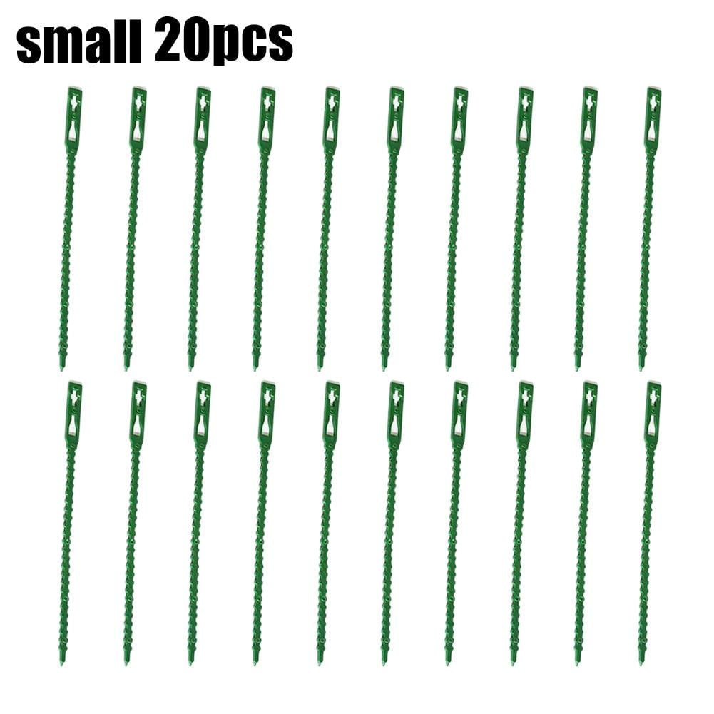 Adjustable Plastic Garden Plant Twist Ties Tie Multi-Use For Secure ...