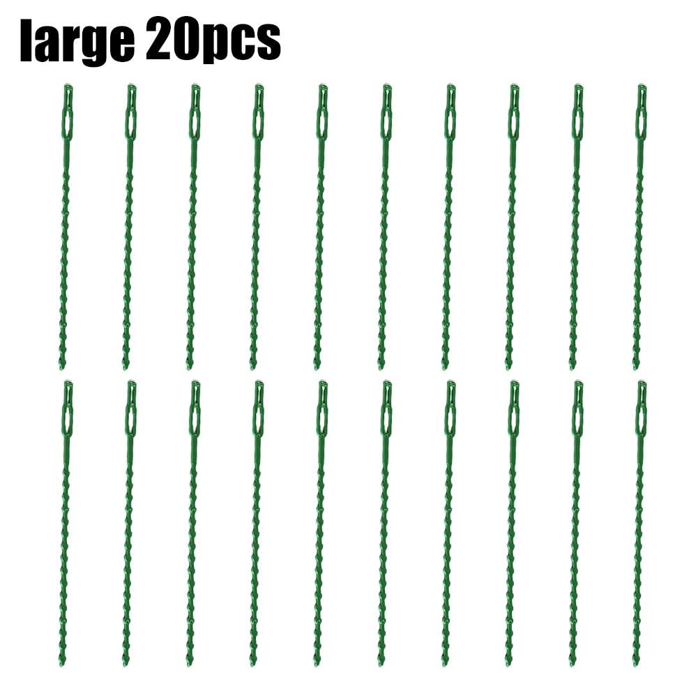Adjustable Plastic Garden Plant Twist Ties Tie Multi-Use For Secure ...