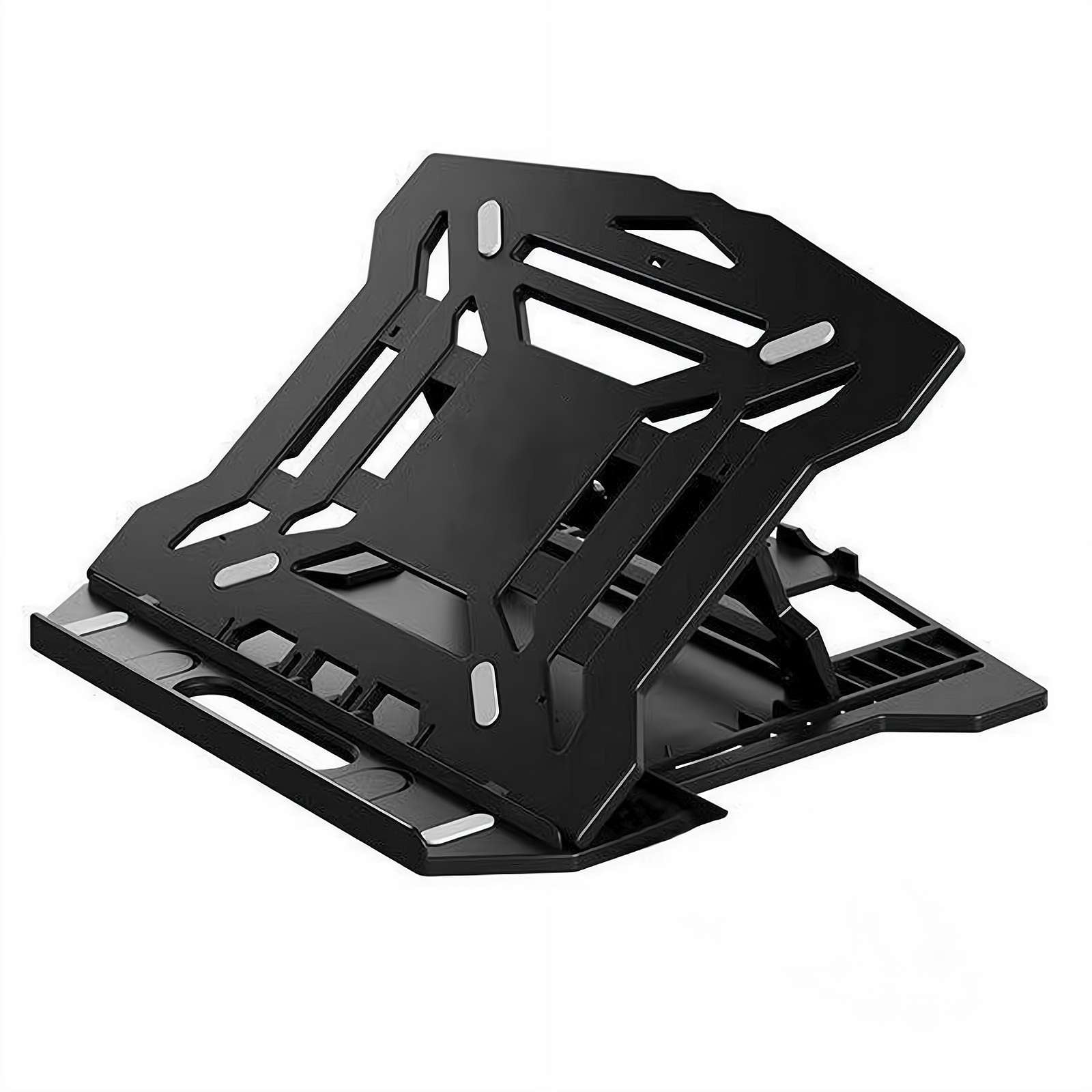 Adjustable Plastic Laptop Stand, Foldable Portable Laptop Riser with ...