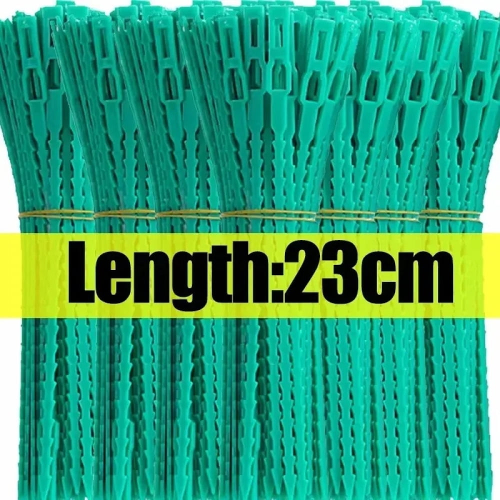 Adjustable Plastic Plant Cable Ties Reusable Self-locking Ties Garden ...