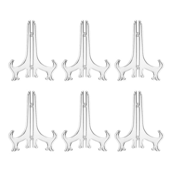 Adjustable Plastic Plate Holder Stand For Artwork Display Easel (Pack ...
