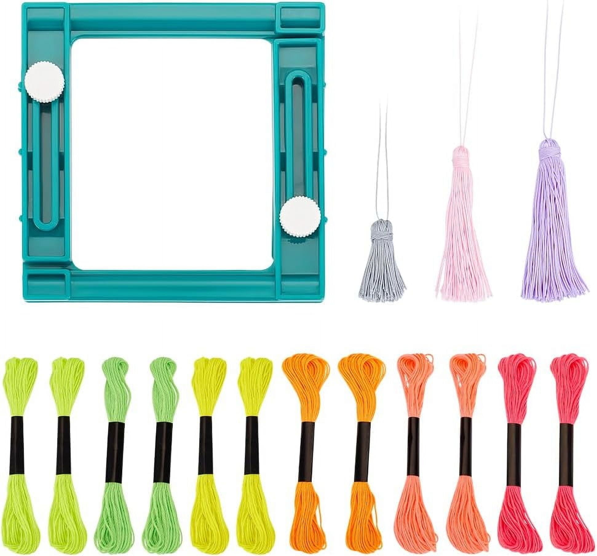 Adjustable Plastic Tassel Maker Tassel Maker with 12 Bundles Cotton ...