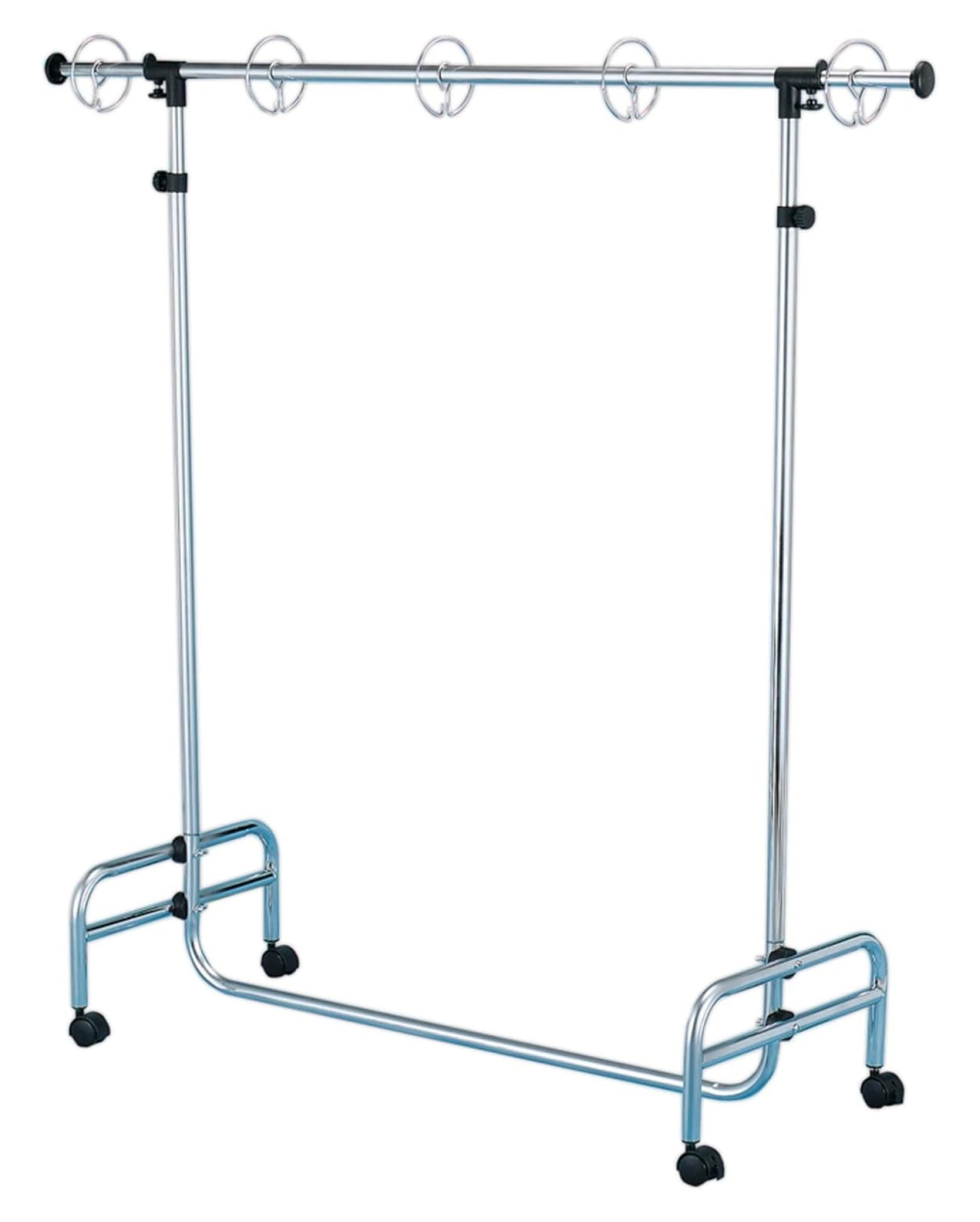Adjustable Pocket Chart Stand, Metal, Locking Casters and Rings ...