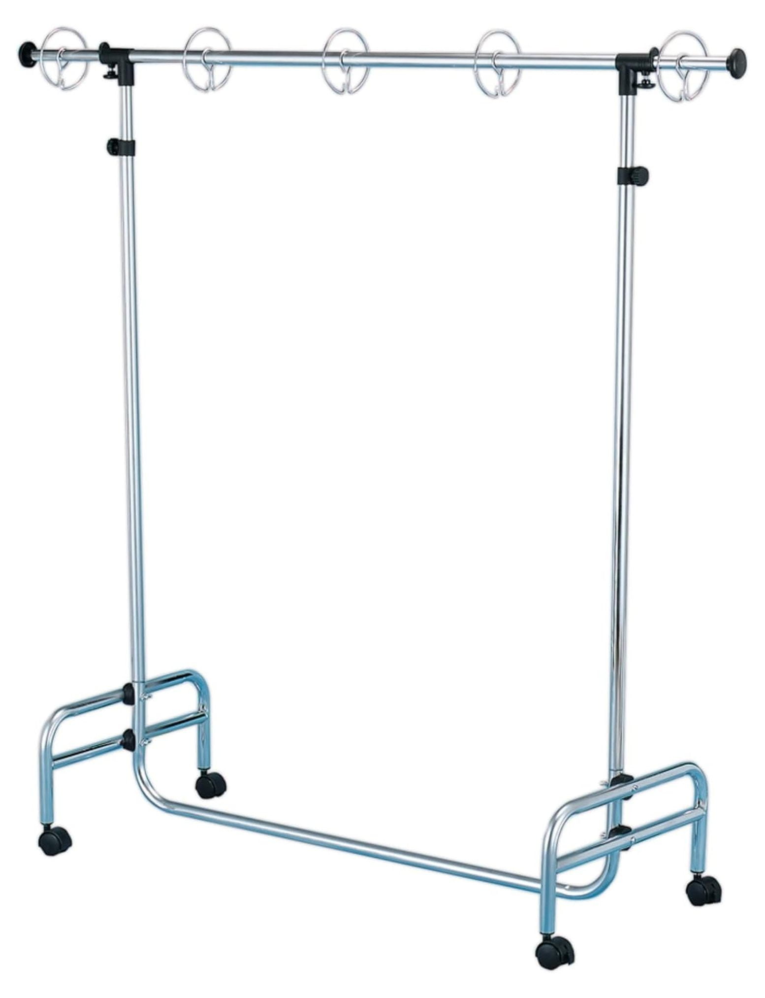 Adjustable Pocket Chart Stand, Metal, Locking Casters and Rings, Adjustable to 78", 1 Stand ...