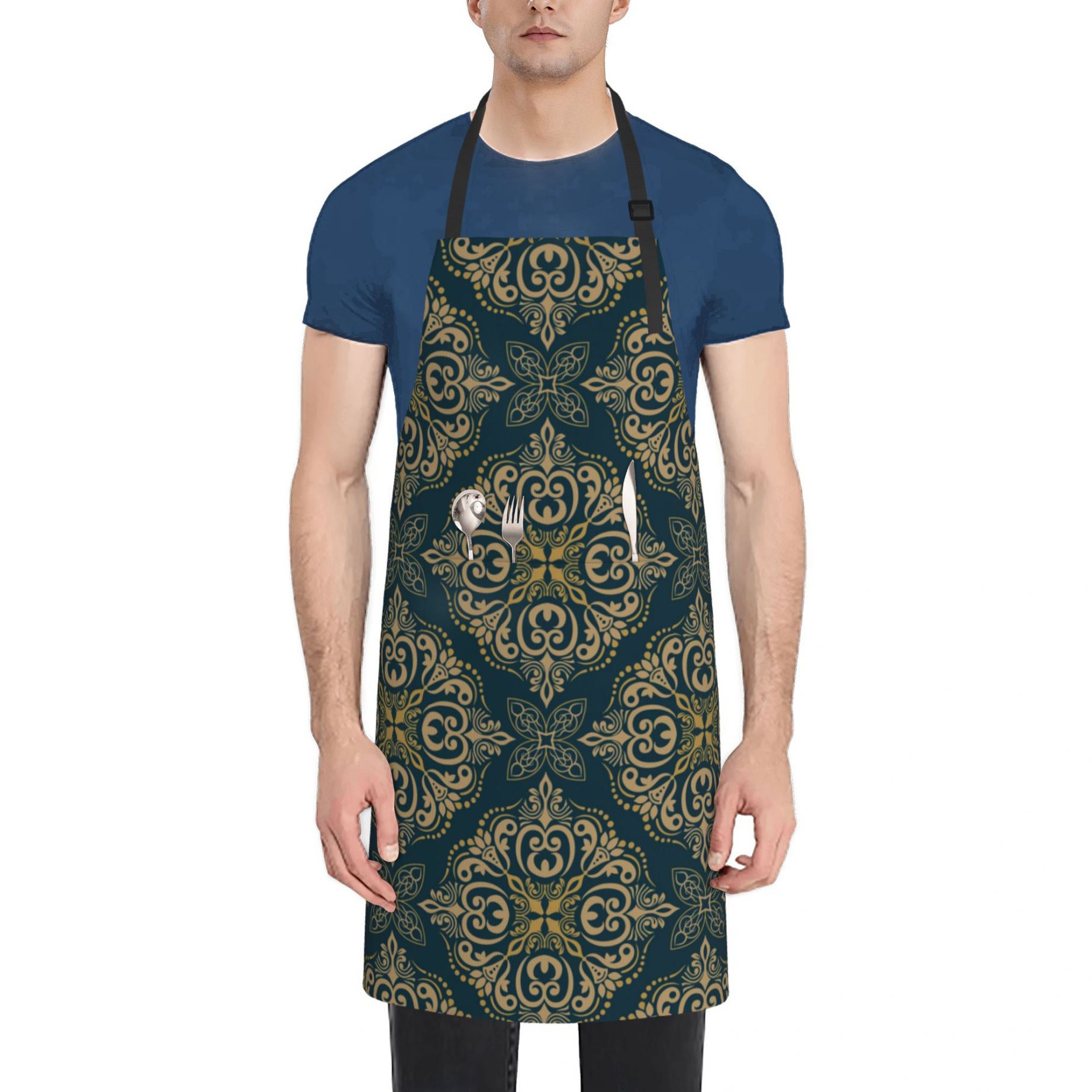 Adjustable Pocket European Classical Flower Background (12) Women's ...