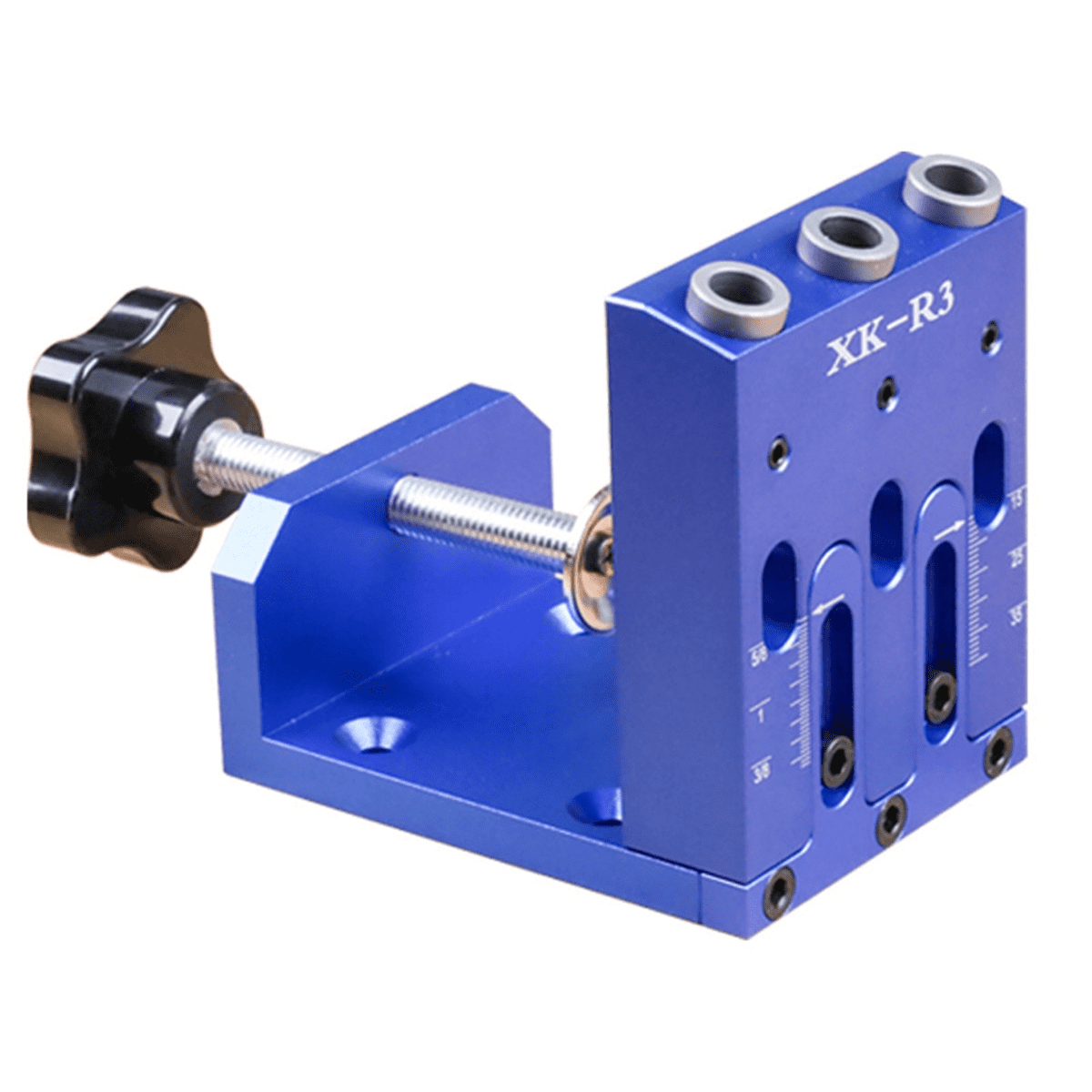 Adjustable Pocket Hole Jig Diagonal Woodworking Furniture Connecting ...