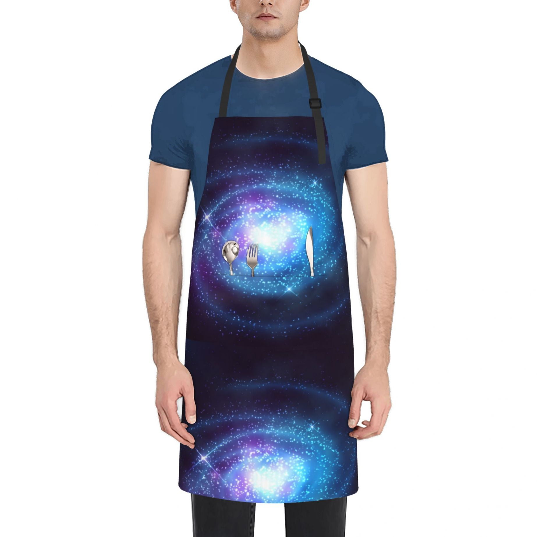 Adjustable Pocket Spiral Galaxy In Space With A Starry Blue Sky Women's ...