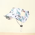 Adjustable Polyester Hawaiian Style Sunshade Hat for Small Pets - Anti ...